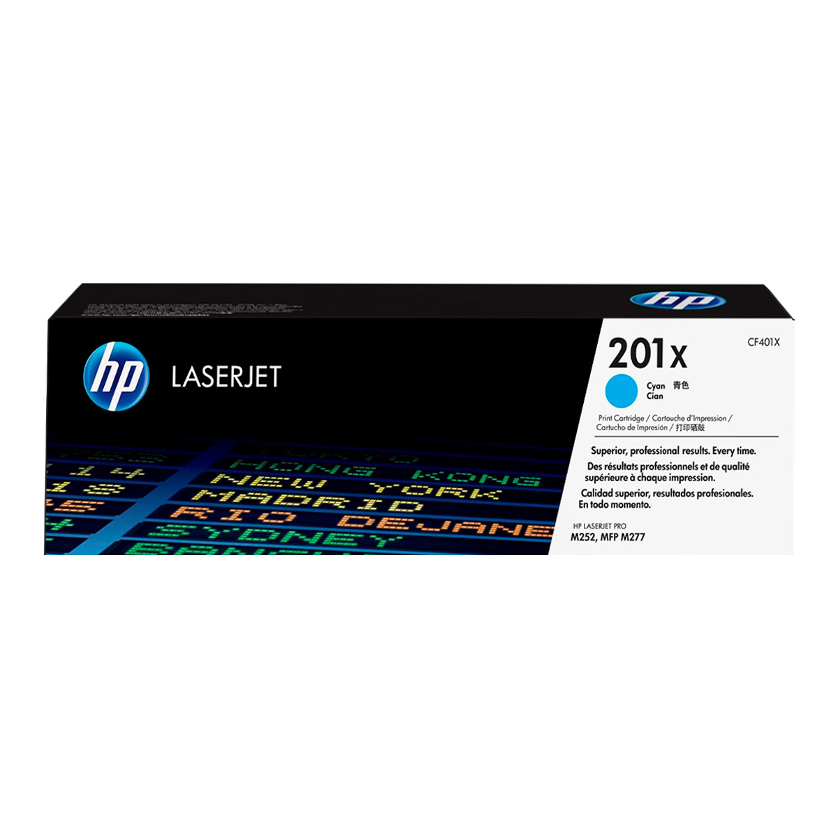 Toner HP 201X CF401X Ciano Original