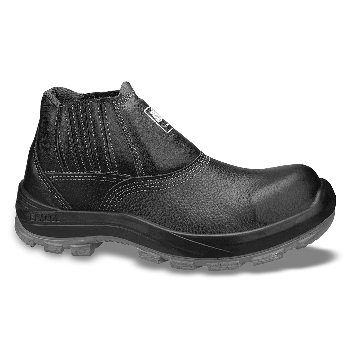 Botina Bracol 4018BELB1600EL PT Elástico Bico Composite 36