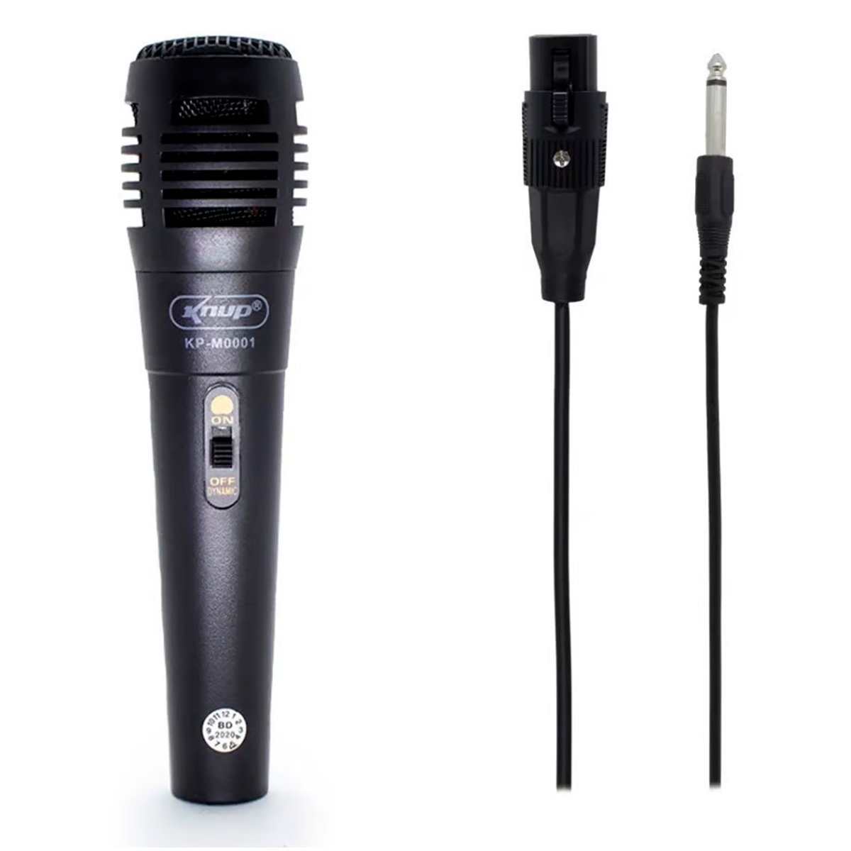Microfone Com Fio Profissional Knup